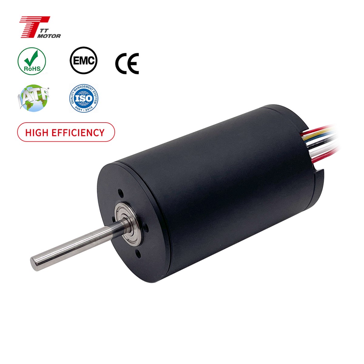 China TBC4370 Customizable 24V 48V 43mm Low Noise Long Life Permanent Magnet BLDC Motor Electric ...