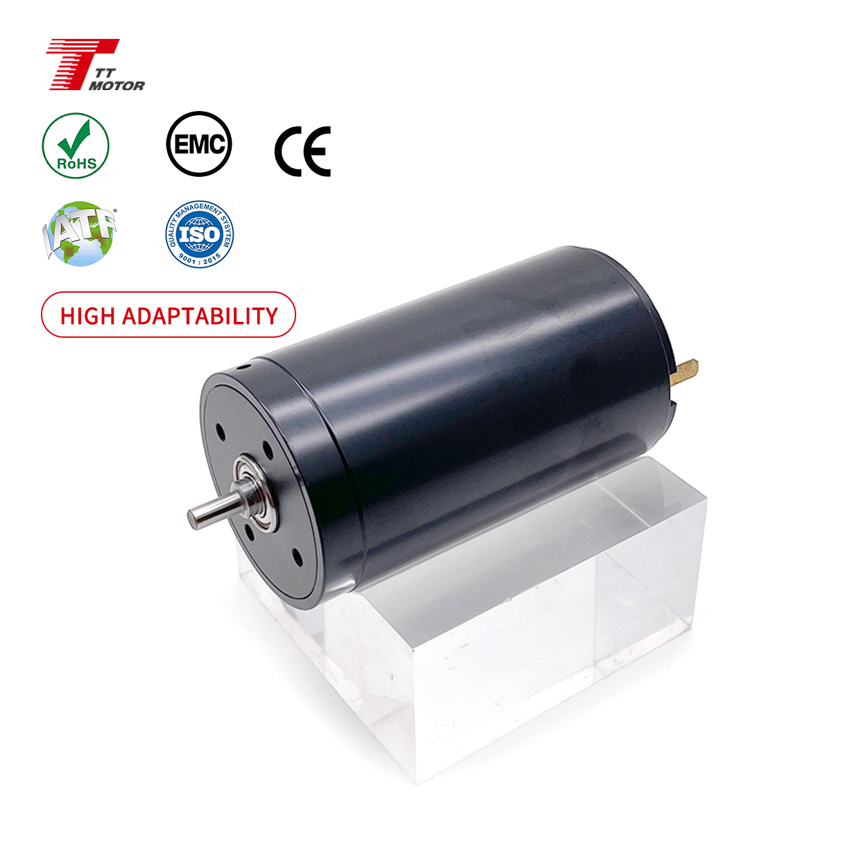 China TDC4071 40mm Diameter High Torque 4071 DC Coreless Brushed Motor ...