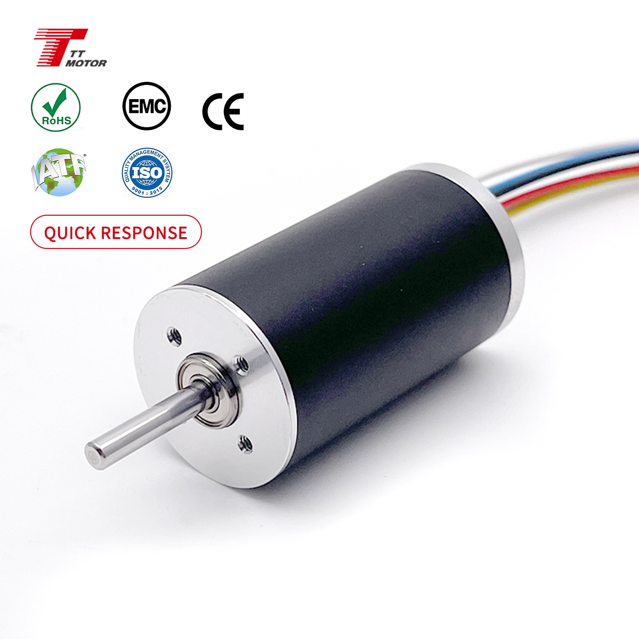 China TBC2240 22mm diameter DC coreless DC 12V 24V high speed brushless ...